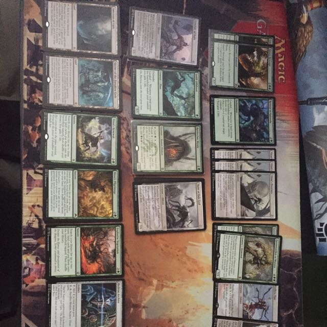 Magic The Gathering Deck ( Mono Green Eldrazi Ramp ), Hobbies & Toys ...