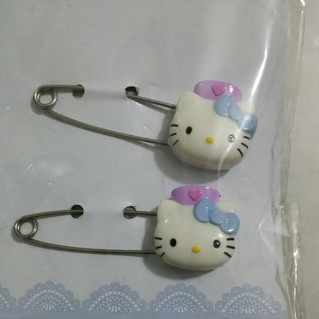Nurse Hello Kitty Safety Pins, Hobbies & Toys, Toys & Games on Carousell