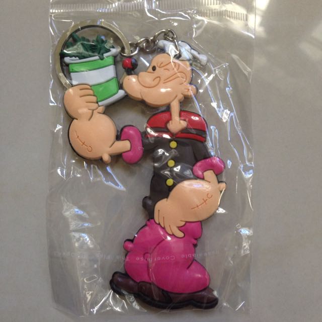 Popeye Key Chain, Hobbies & Toys, Travel, Travel Essentials ...