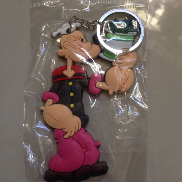 Popeye Key Chain, Hobbies & Toys, Travel, Travel Essentials ...