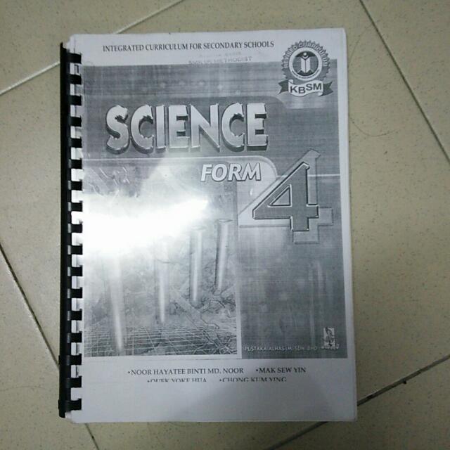 SPM Science Form 4 Textbook, Hobbies & Toys, Books & Magazines ... SPM Science Form 4 Textbook, Hobbies & Toys, Books & Magazines ...