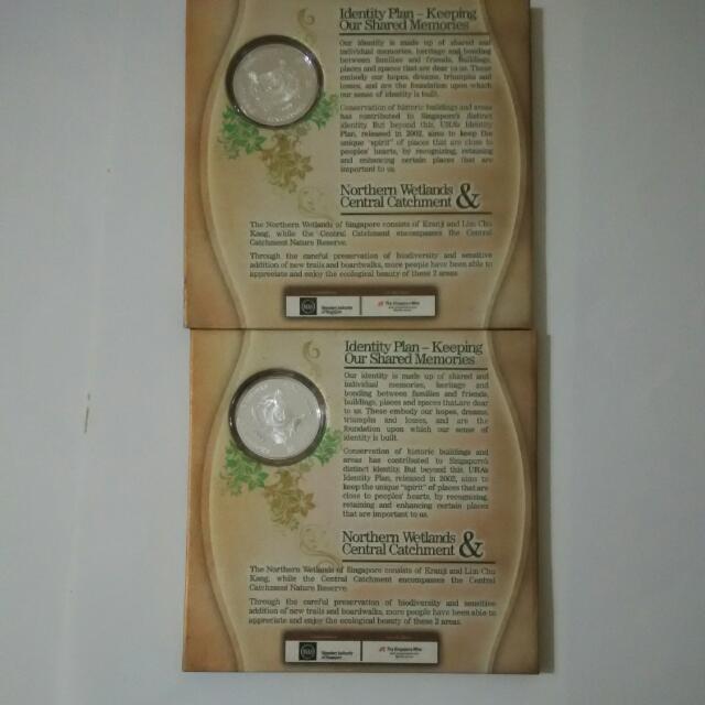 Singapore 2009 Identity Plan $1 Silver Proof Coin Complete Set.Kranji ...