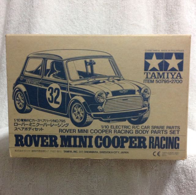 Tamiya 1/10 RC Rover Mini Cooper Racing Body Shell, Hobbies & Toys ...