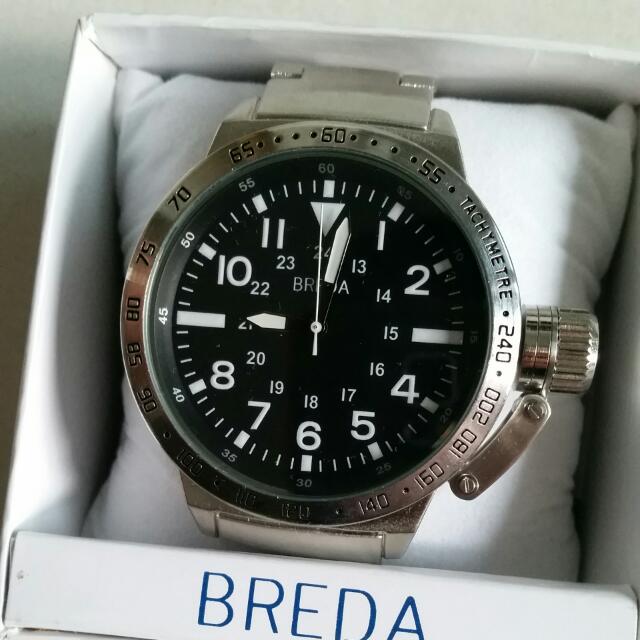 Breda 1639 Men's Watch, Mobile Phones & Gadgets, Wearables & Smart Watches on Carousell