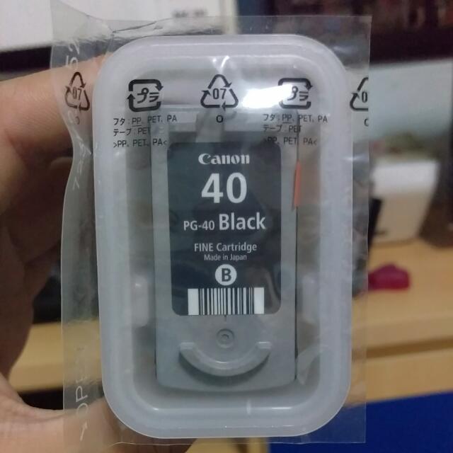 Canon 40 Black Ink For Printer., Computers & Tech, Parts & Accessories ...