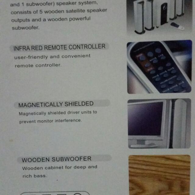 D-tech Home Theatre System, Computers & Tech, Parts & Accessories ...