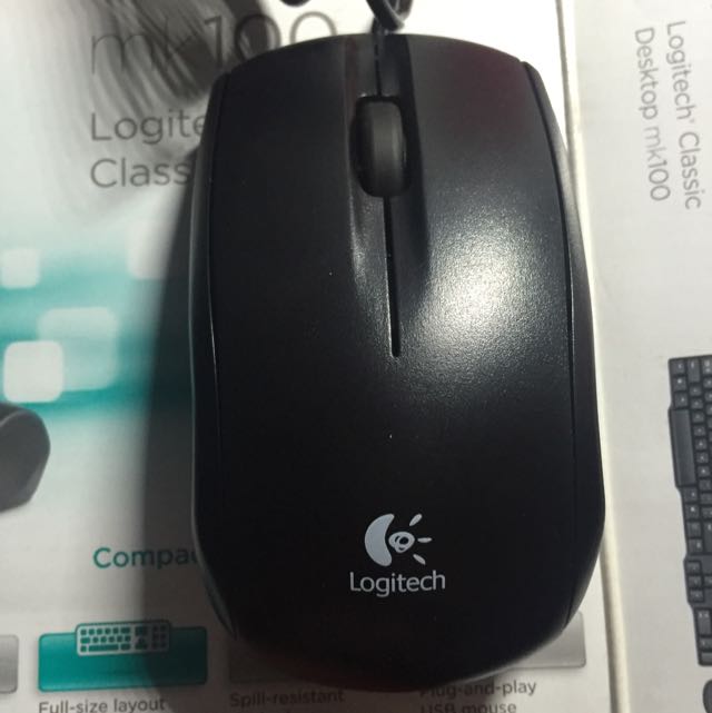 Logitech Classic Desktop Mouse And Keyboard, Computers & Tech, Parts ...
