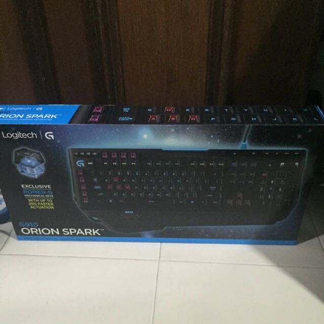 Logitech G910 Orion Spark Mechanical Keyboard, Computers & Tech, Parts ...