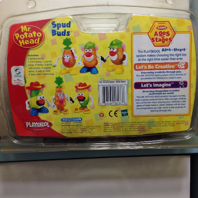Potato head spud buds 薯蛋頭 (一套三隻) toy story 反斗奇兵 #goodbyeapril, 興趣及遊戲 ...
