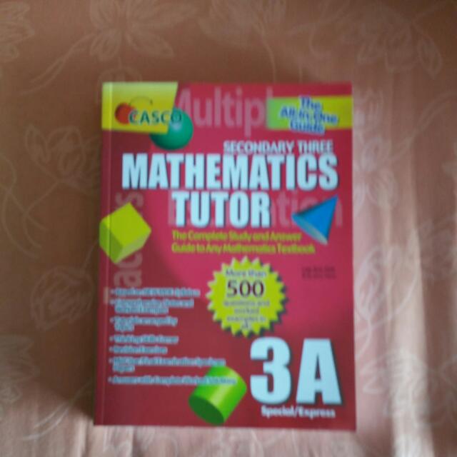 Sec3 Maths Assessment Book Hobbies Toys Books Magazines