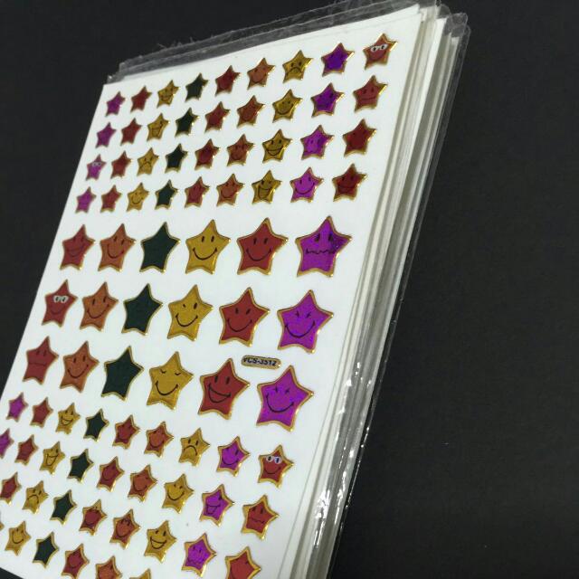 Stickers - Shiny 2, Hobbies & Toys, Stationery & Craft, Craft Supplies ...