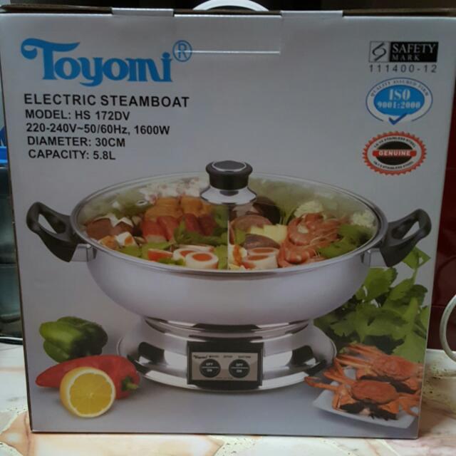 Toyomi Steamboat, Furniture & Home Living, Gardening, Pots & Planters ...
