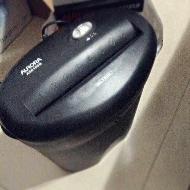 Used only Once - Paper Shredder, Furniture & Home Living, Furniture ...