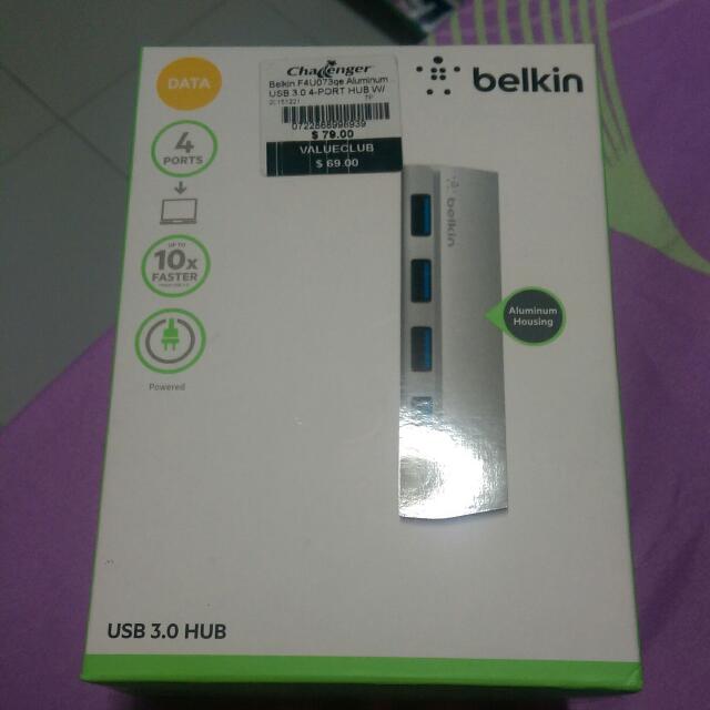 Belking USB 3.0 4-Port Hub, Computers & Tech, Parts & Accessories ...
