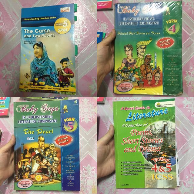 Collection Of Spm Pmr Literature Reference Book, Hobbies & Toys, Books ...