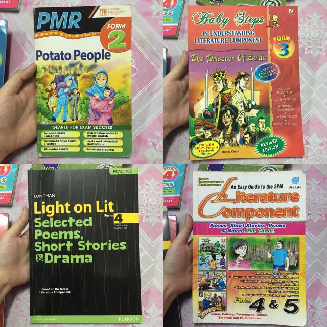 Collection Of Spm Pmr Literature Reference Book, Hobbies & Toys, Books ...