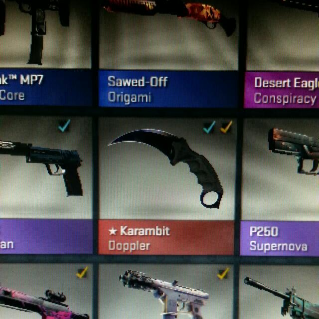 CSGO ☆Karambit Doppler Phase 3 FN, Hobbies & Toys, Toys & Games on ...