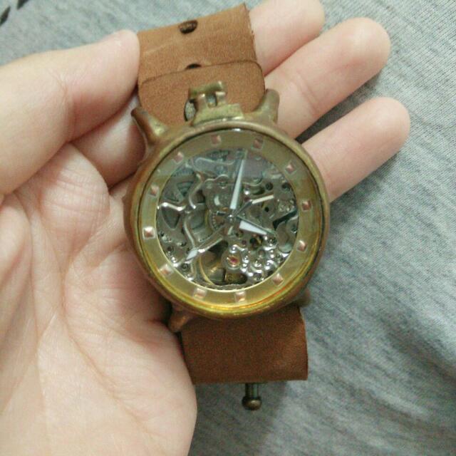 Finger's Face Automatic Vintage Handmade Watch Taiwanese Made! Self ...