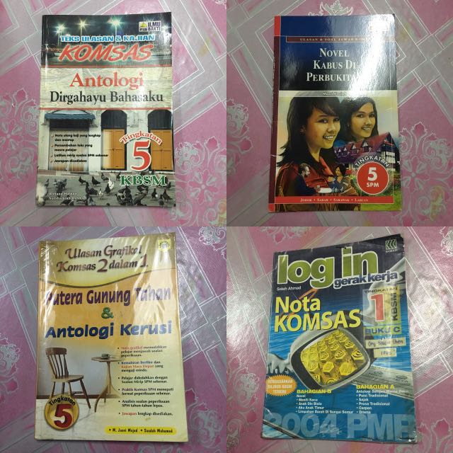 Koleksi Komsas SPM / PMR @ Rm1 Each, Hobbies & Toys, Books & Magazines ...