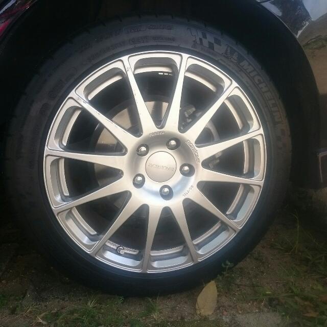 Prodrive GC-012L 17 Inch Rim (With Michelin Pilot Super Sport Tyre ...
