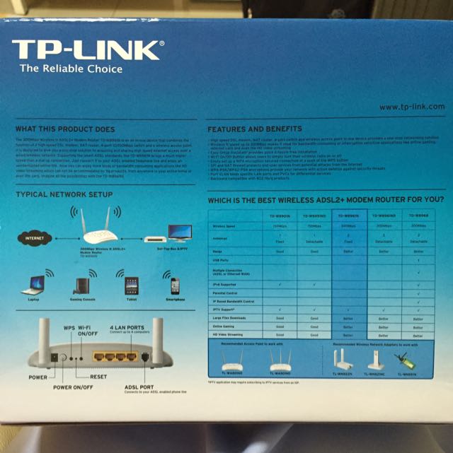 BN TP Link Modem Router, Computers & Tech, Parts & Accessories ...