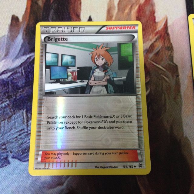 Pokemon TCG Bridgette, Hobbies & Toys, Toys & Games on Carousell