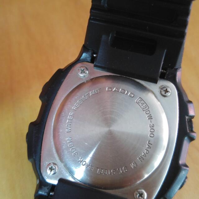 Vtg Casio DW-300 HD Alarm Chrono Watch, Furniture & Home Living, Home ...