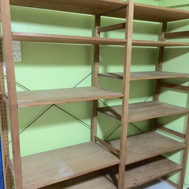 Wooden shelf/rack, Furniture & Home Living, Furniture, Shelves ...