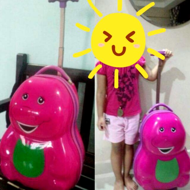 Barney Travel Luggage For Kids, Babies & Kids, Baby Nursery & Kids ...