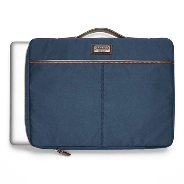 Coach Varick Nylon Laptop Sleeve 14", Luxury, Bags & Wallets on Carousell