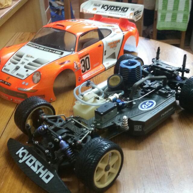 KYOSHO FW04 super 10 Race car, 4wd Form two speed Shaft drive, Carbon fiber,Kyosho compition ...