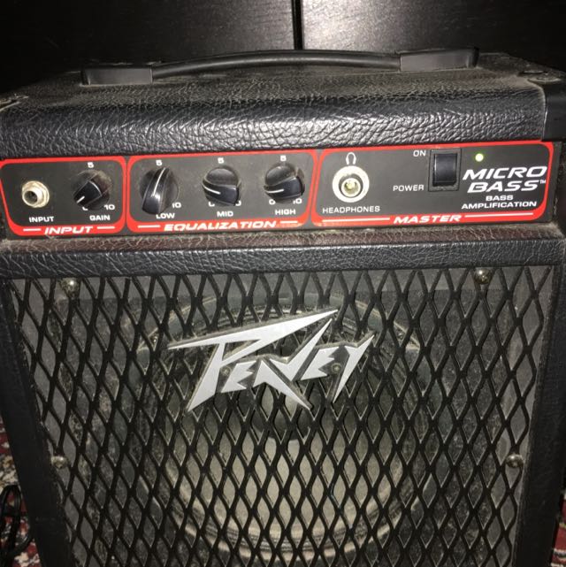 PEAVEY Micro Bass Amplifier, Audio, Soundbars, Speakers & Amplifiers on ...