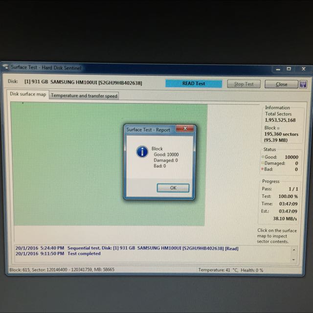 Samsung HM100UI 1TB 5400rpm laptop Notebook 2.5" Harddisk, Computers ...