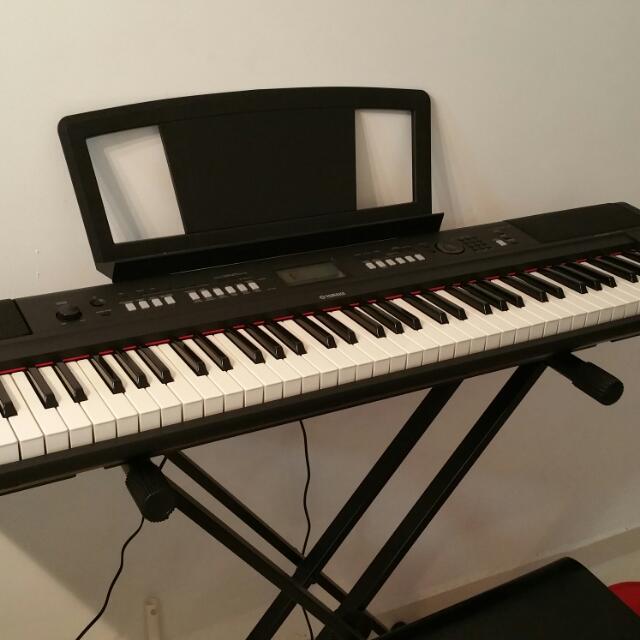 Yamaha NP V60 Piaggero Digital Piano, Hobbies & Toys, Music & Media, Musical Instruments on ...