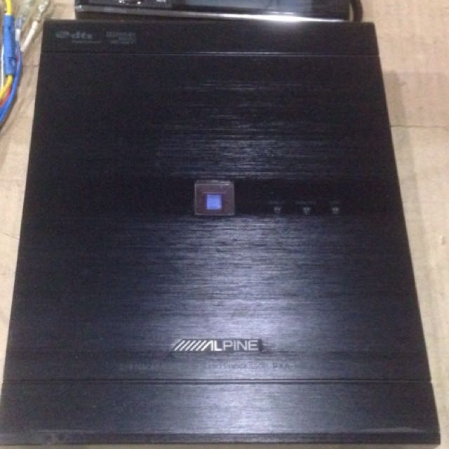 (Reserved)Alpine PXA-H800 Sound Processor & RUX-C800 Controller, Car ...