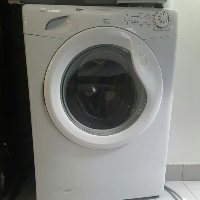 Candy Front Load Washer (7KG) GOF107UK, Furniture & Home Living, Home ...