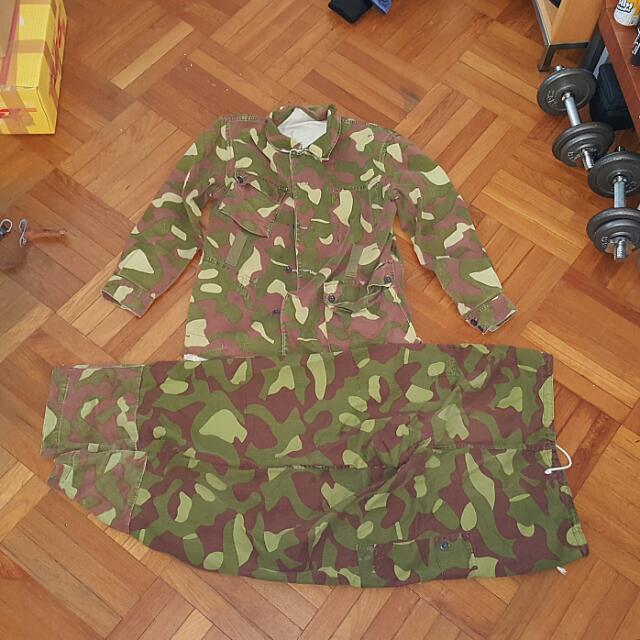 Finnish M62 Military Surplis Reversable Camouflage Uniform, Hobbies ...