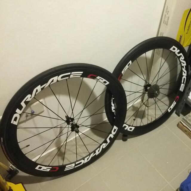 Novatec 50mm Carbon Clincher Wheels, Sports Equipment, Bicycles & Parts ...