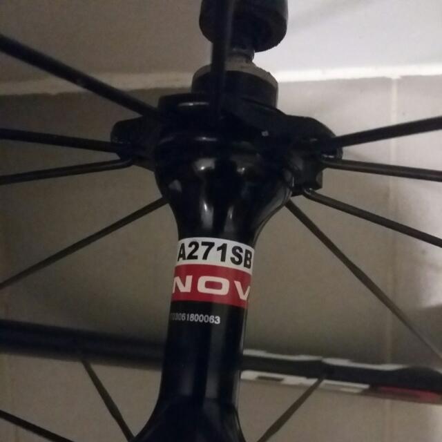 Novatec 50mm Carbon Clincher Wheels, Sports Equipment, Bicycles & Parts ...