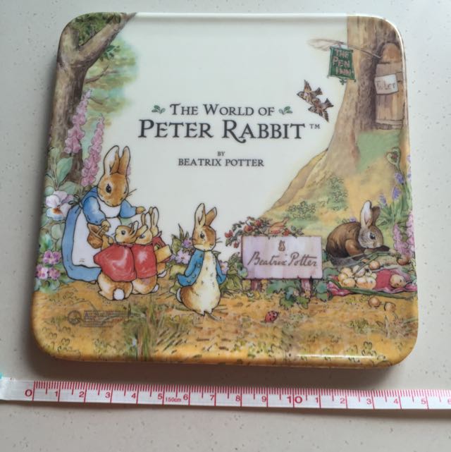 Peter Rabbit Coaster (15x15cm), Hobbies & Toys, Stationery & Craft ...