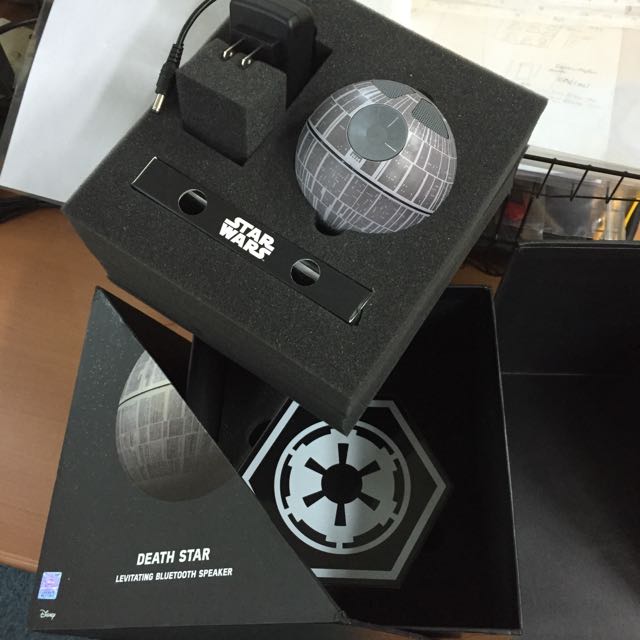 Star Wars Death Star Levitating Bluetooth Speaker, Computers & Tech ...