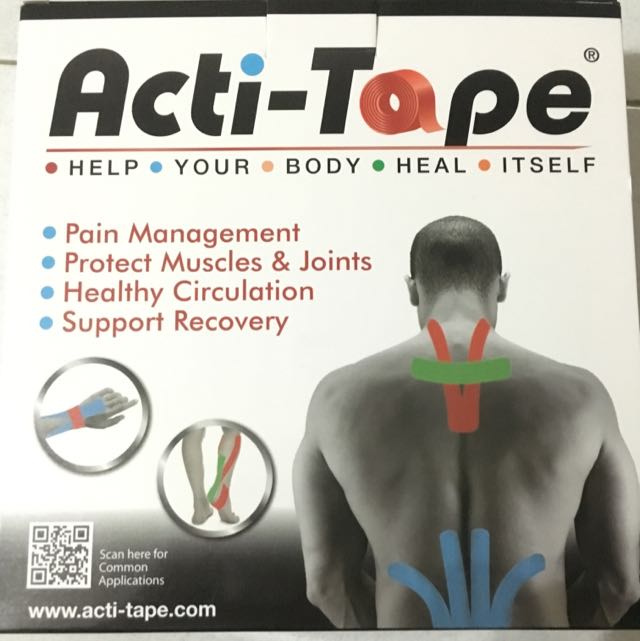 Acti Tape Bundle Bnib, Sports Equipment, Exercise & Fitness, Toning ...