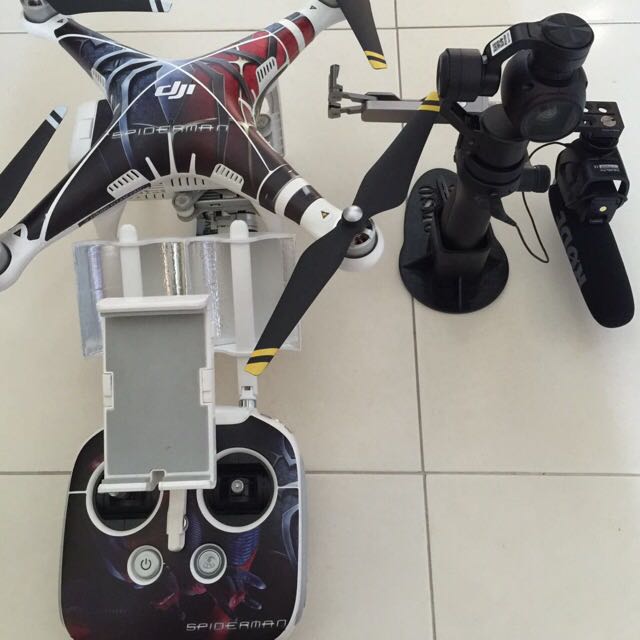 DJI Phantom 3 Sticker Decal Including Remote And Battery Decal ...