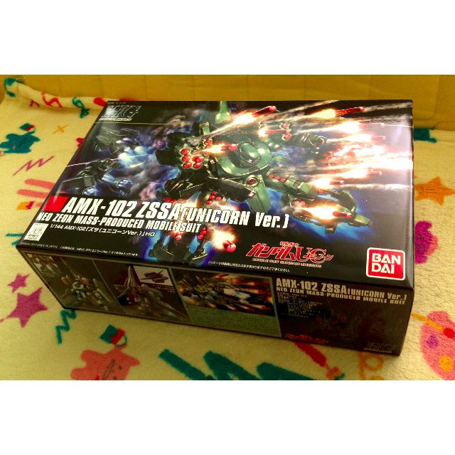 HGUC 1/144 AMX-102 ZSSA [Unicorn Ver.] Gundam Gunpla Model Kit New ...