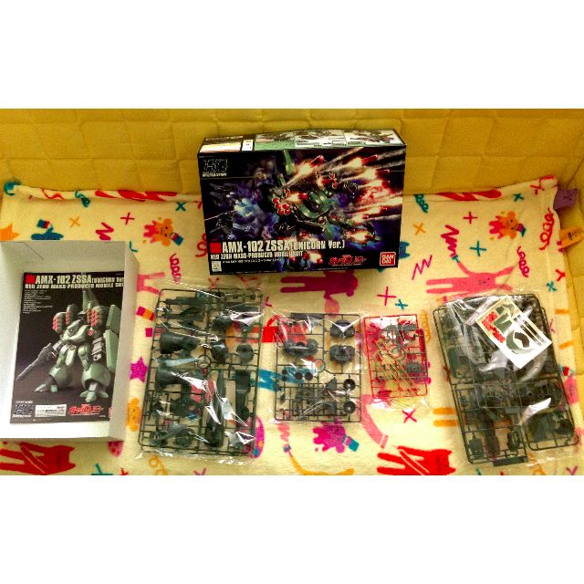 HGUC 1/144 AMX-102 ZSSA [Unicorn Ver.] Gundam Gunpla Model Kit New ...