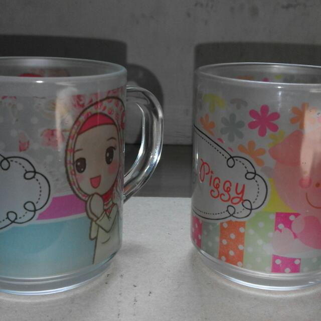 Mug Mini Dan Gelas Doff Lucu, Desain & Kerajinan Tangan di Carousell