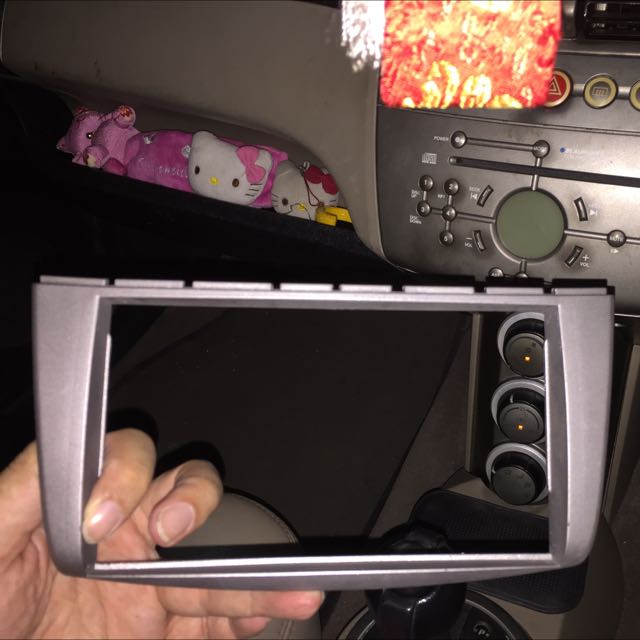 Proton Gen 2/ Persona Head Unit Cover For Double Din, Cars on Carousell
