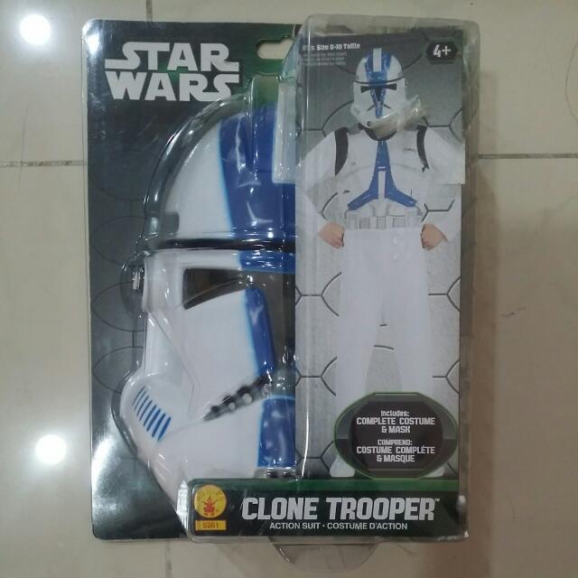 *reserved* Star Wars Clone Trooper Kids Costume, Hobbies & Toys, Toys ...