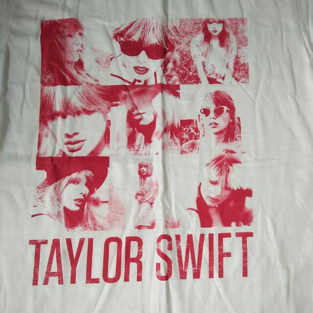 Taylor Swift T-shirt - Red Tour, Women's Fashion, Tops, Shirts on Carousell