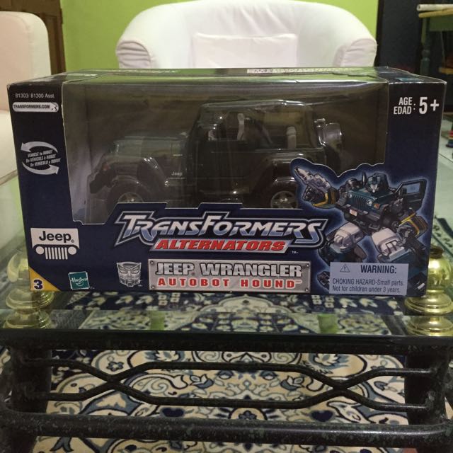 Transformers Alternators Jeep Wrangler Hound, Hobbies & Toys, Toys ...